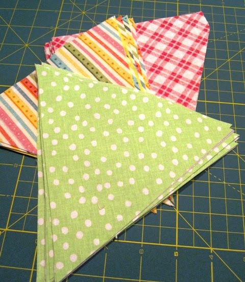 attempting creative: Bunting Tutorial