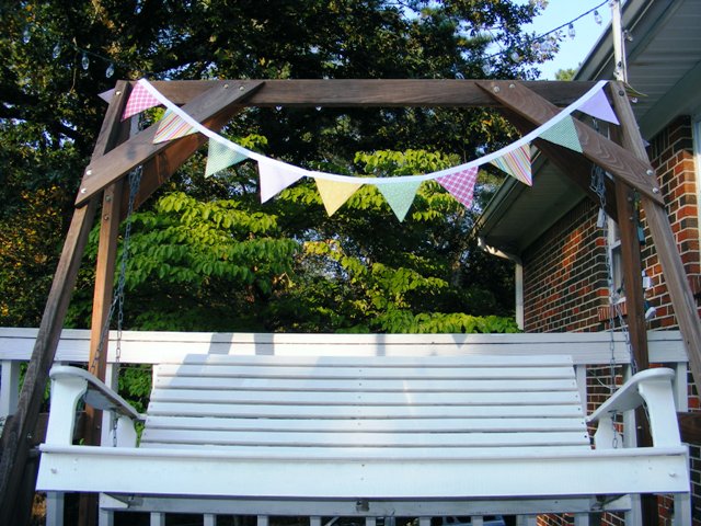 attempting creative: Bunting Tutorial