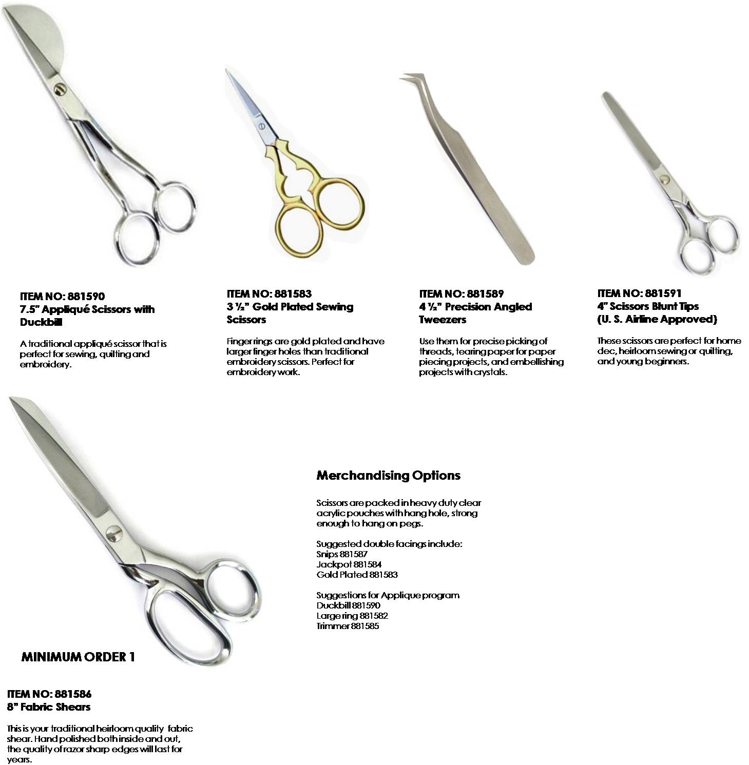 Simplicity Creative Group: Unique Scissor Collection and Buckle Collection