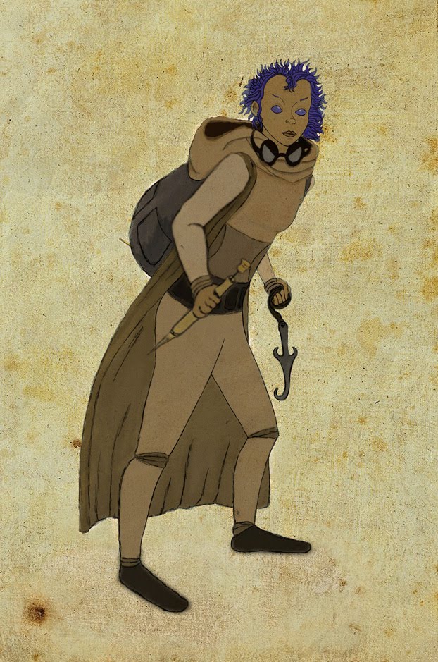 the art of animated dune: Chani