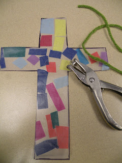 The Fantastic Five: Kid-Friendly "Stained Glass" Crosses