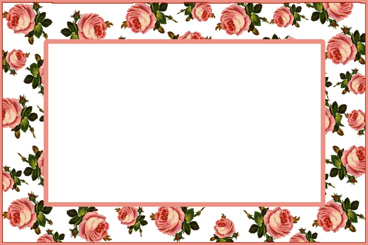 Scatter Sunshine: Victorian Rose Label