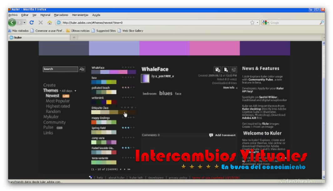 VIDEO2BRAIN: Adobe Kuler (2010), Creatividad en Línea ...