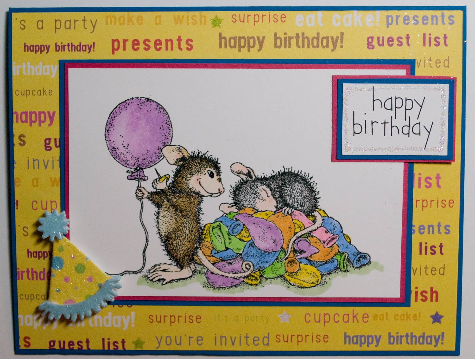 Schatzies..Treasures for a lifetime: House Mouse Birthday