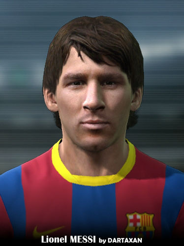 PES 2011: Messi Face