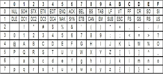 Computer Organization and Architecture: ASCII CODES