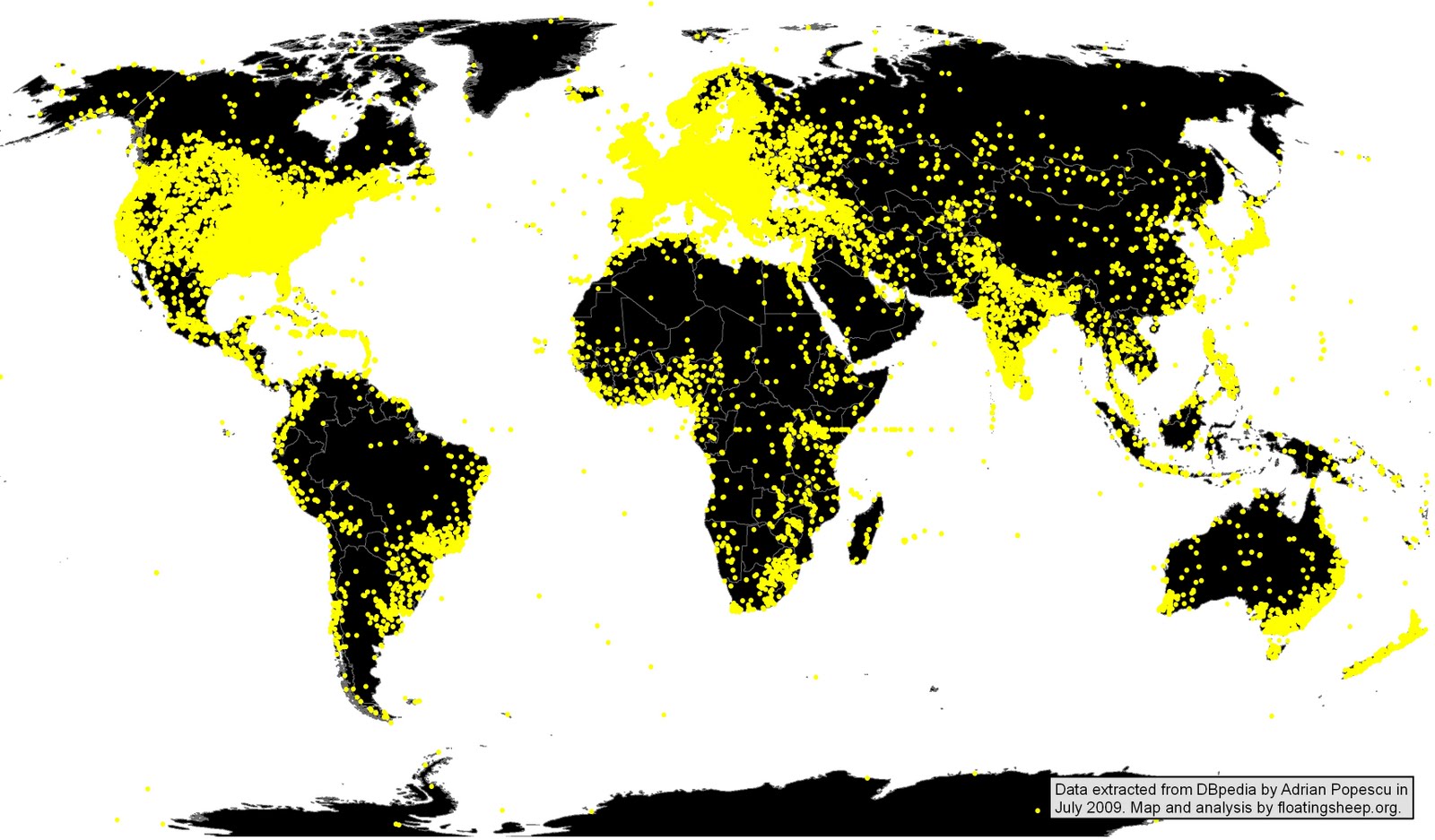 floatingsheep: Mapping Wikipedia over space and time