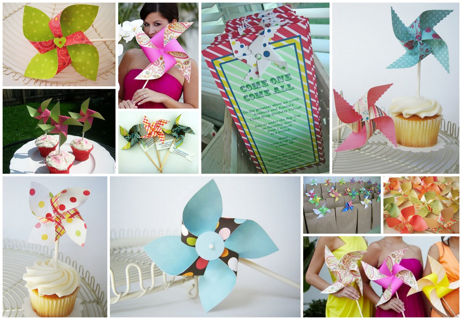 Before the Big Day Wedding Theme: Pinwheels