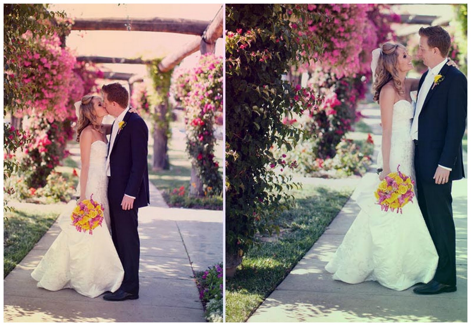 Real Colourful Vineyard Wedding: Blake & Ashley