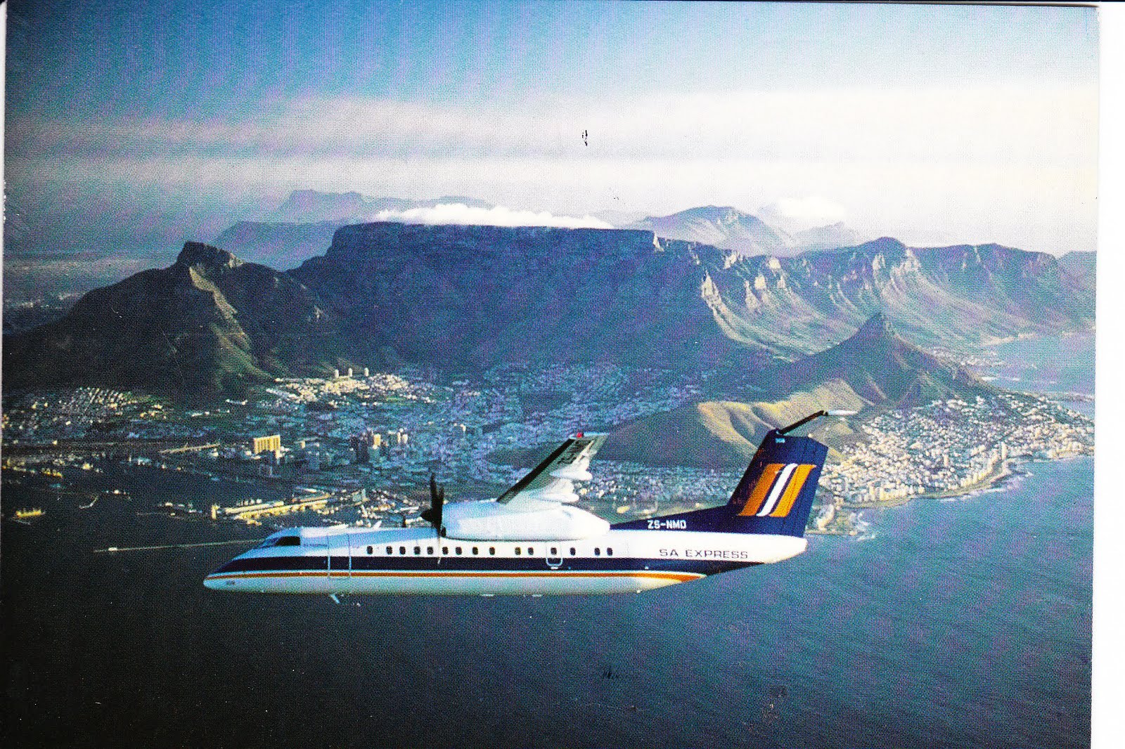 Gem's World Postcards: SA Express and SAA 75 Years