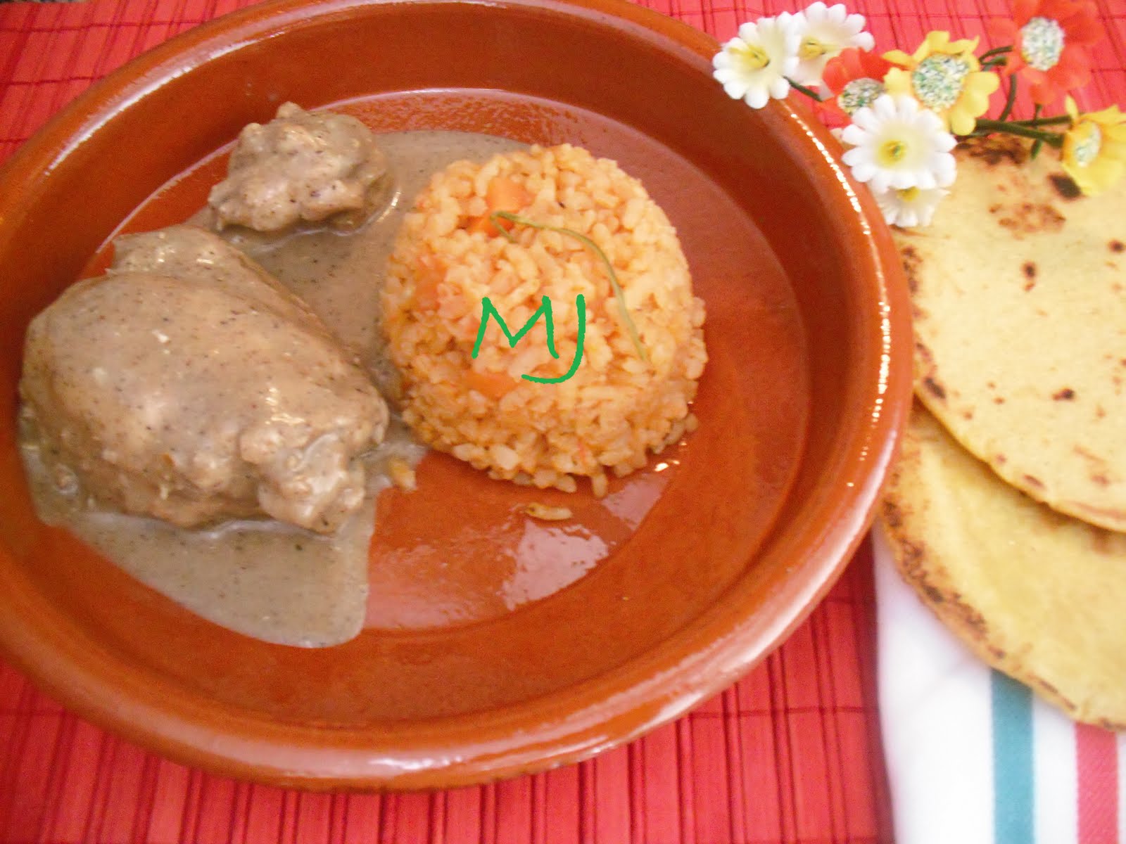 Mejjicanna: Pipian de pollo