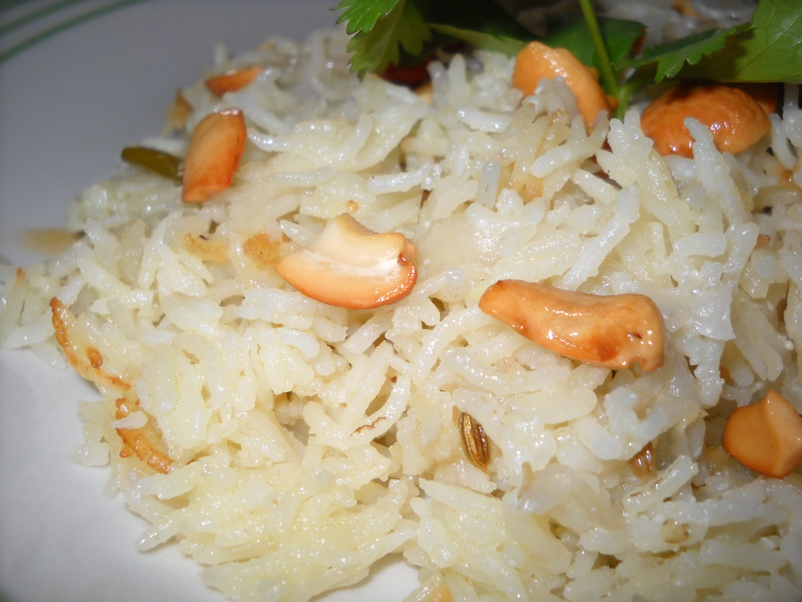 Savitha's Kitchen: Ghee Rice with Coconut Stew