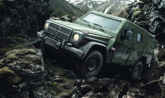 Christopher Bevans: Mercedes-Benz military G-class