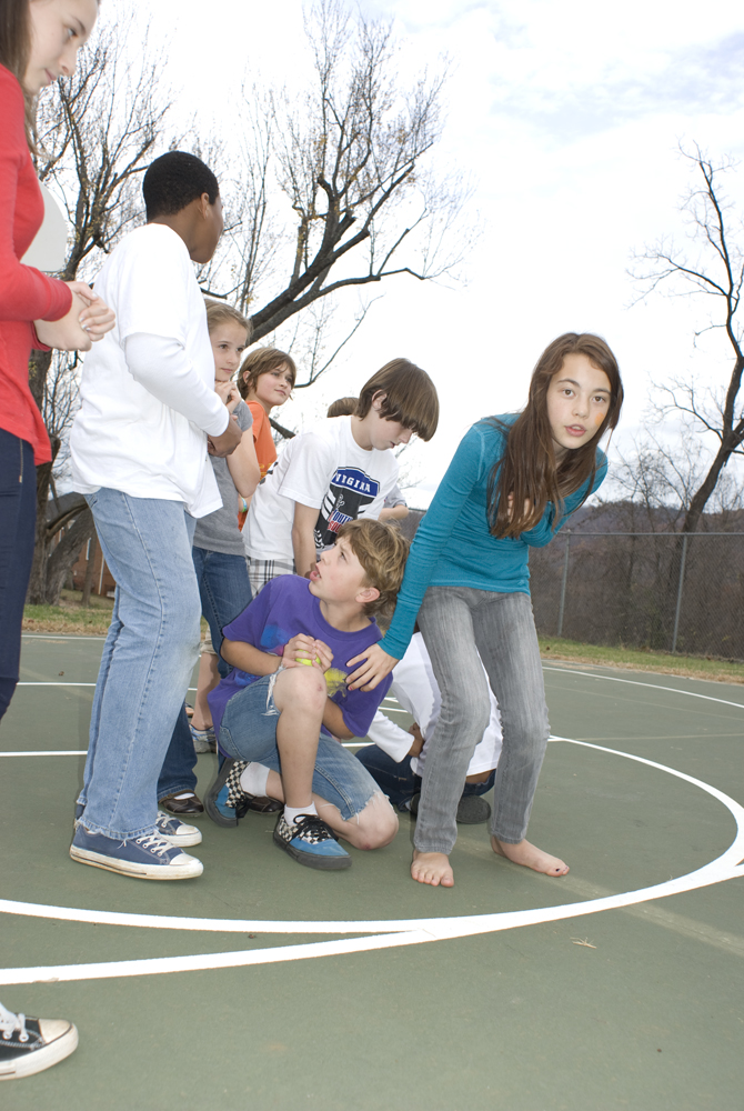 Tandem Friends School 6th Grade News: 5th and 6th Grade Team-Building Games