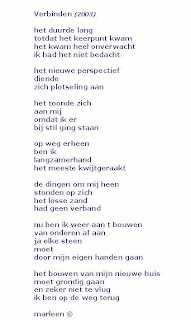 De Blauwe Uil: Verbinden © (klik op gedicht)