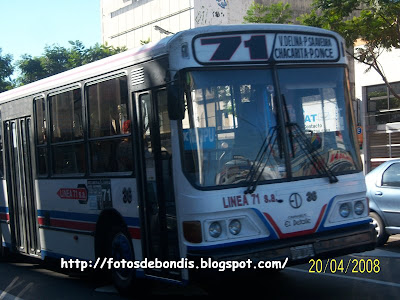 Fotos de Omnibus: LÍNEA 71 S. A.