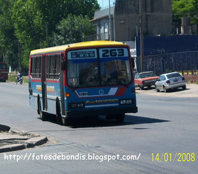 Fotos de Omnibus: EMPRESA SAN VICENTE - LÍNEA 263