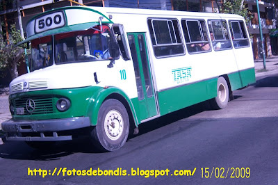 Fotos de Omnibus: TREINTA DE AGOSTO - LÍNEA 500