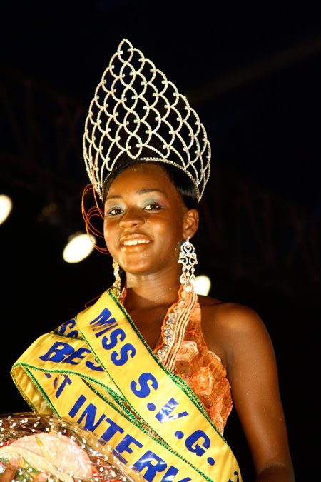 19-year-old Aphesha Tricia Sophia Matthews is the winner of Miss SVG ...