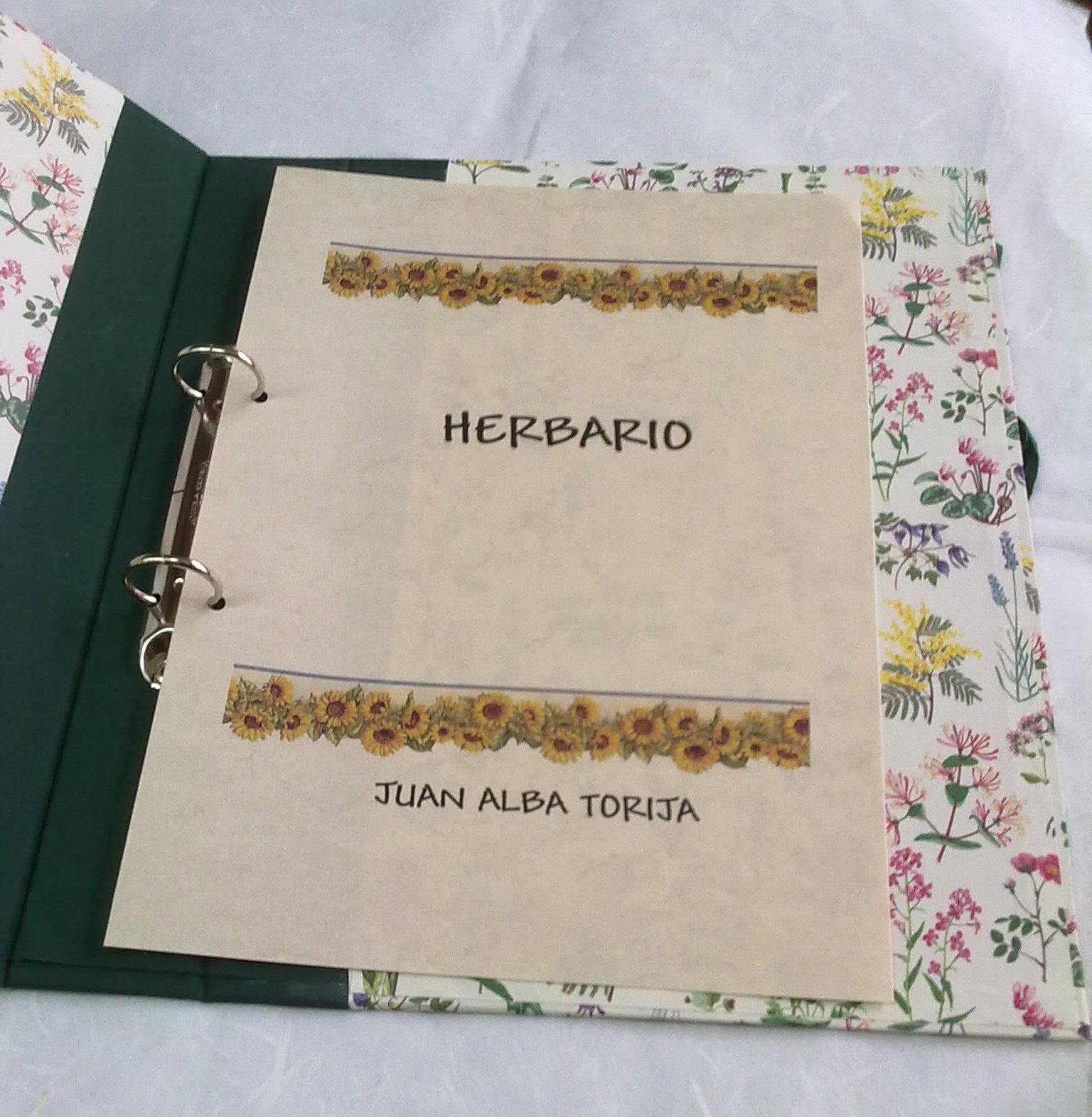 ARTEPAPEL - MARISART: HERBARIO