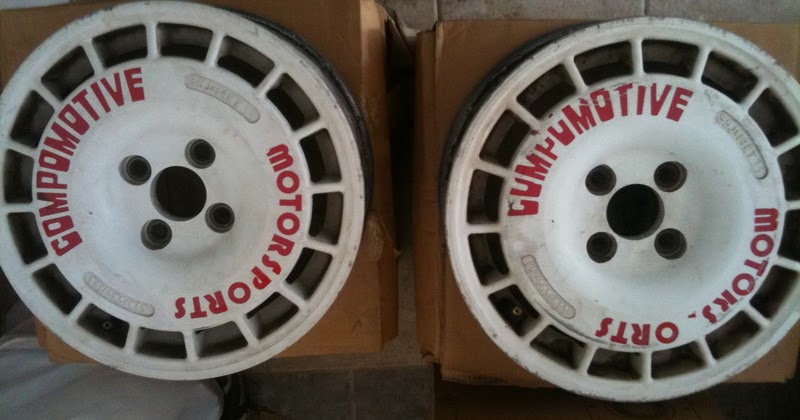 JDMbits: Rare Compomotive TH 14'' Rally Wheels!