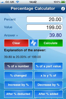 GET IPA: Percentages - Percent Calculator IPA Version 1.6