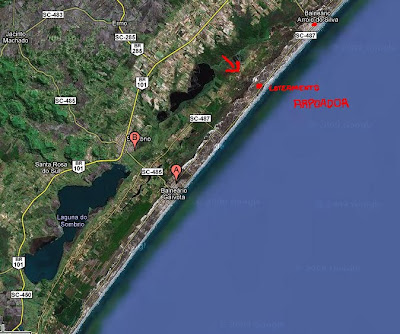 PRAIA DO ARPOADOR-SC-PINAMAR DO BRASIL: MAPAS - indicação do loteamento ...