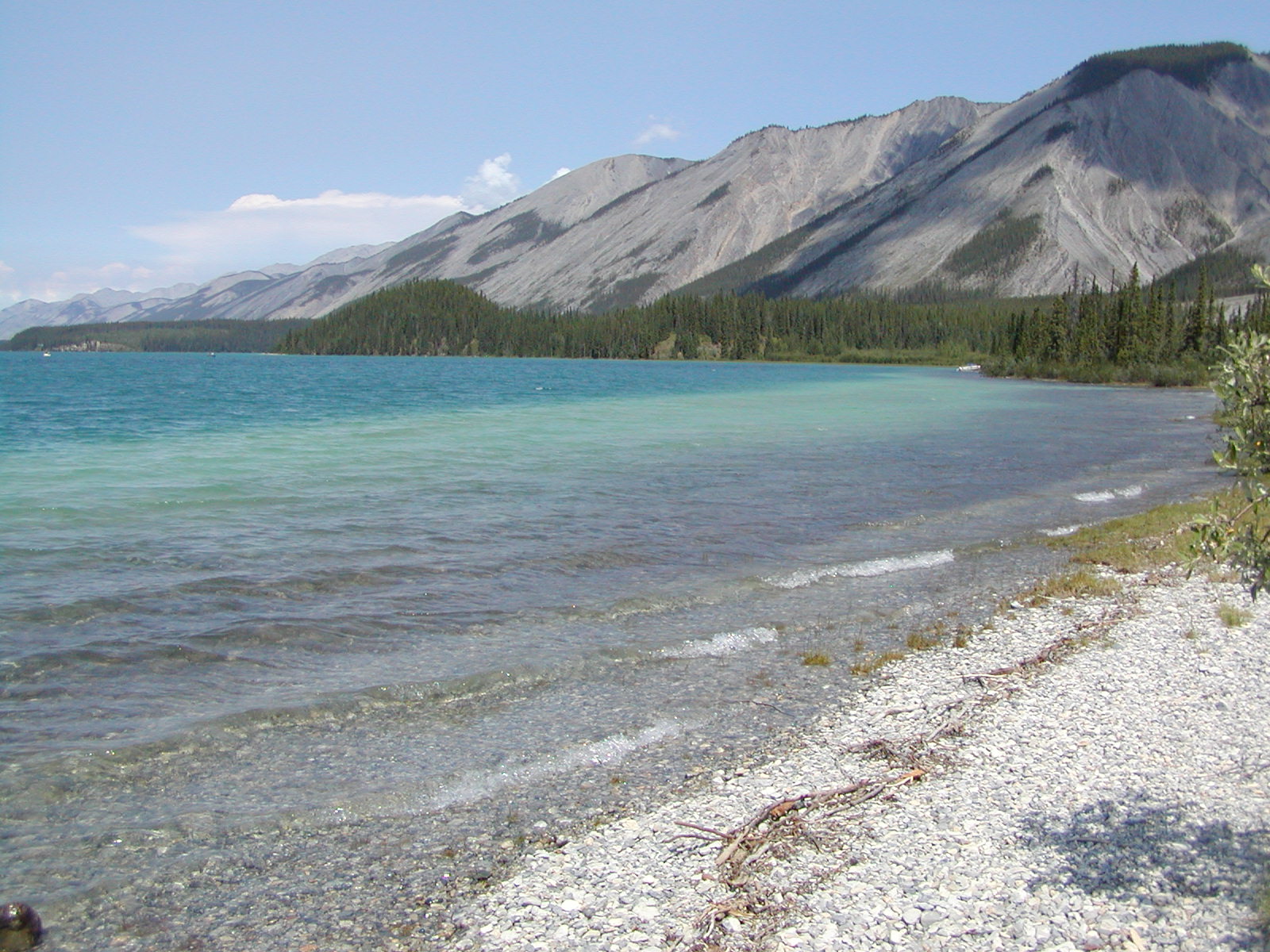 Desert Reflections: Day 41. Evening. Muncho Lake Provincial Park, BC