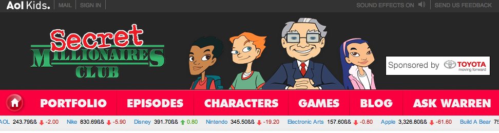 You Can Do Tech: Secret Millionaires Club from AOL Kids - Tech Teaching ...