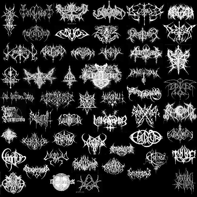 Progressive Metal Band Logos