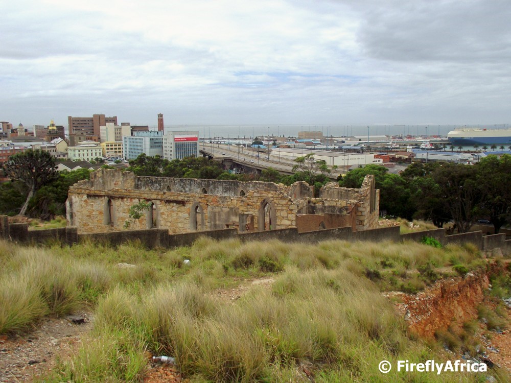 Port Elizabeth Daily Photo: St Peter's Ruin and freeway