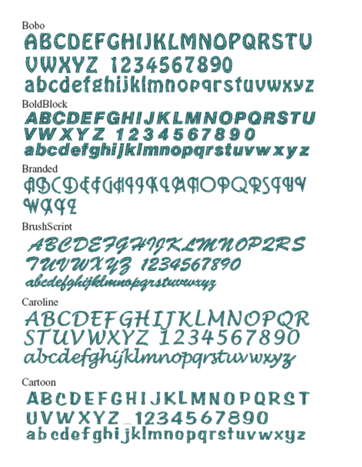 The Cutest Thing: Monogram Fonts