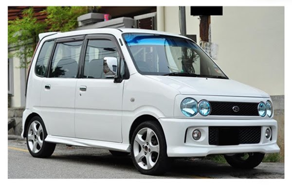 Farhan Was Here Just Now: Perodua Kenari Custom Daihatsu Move Look Like