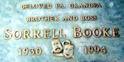 Williams Gate: Actor Sorrell Booke's Gravesite at Hillside Memorial ...