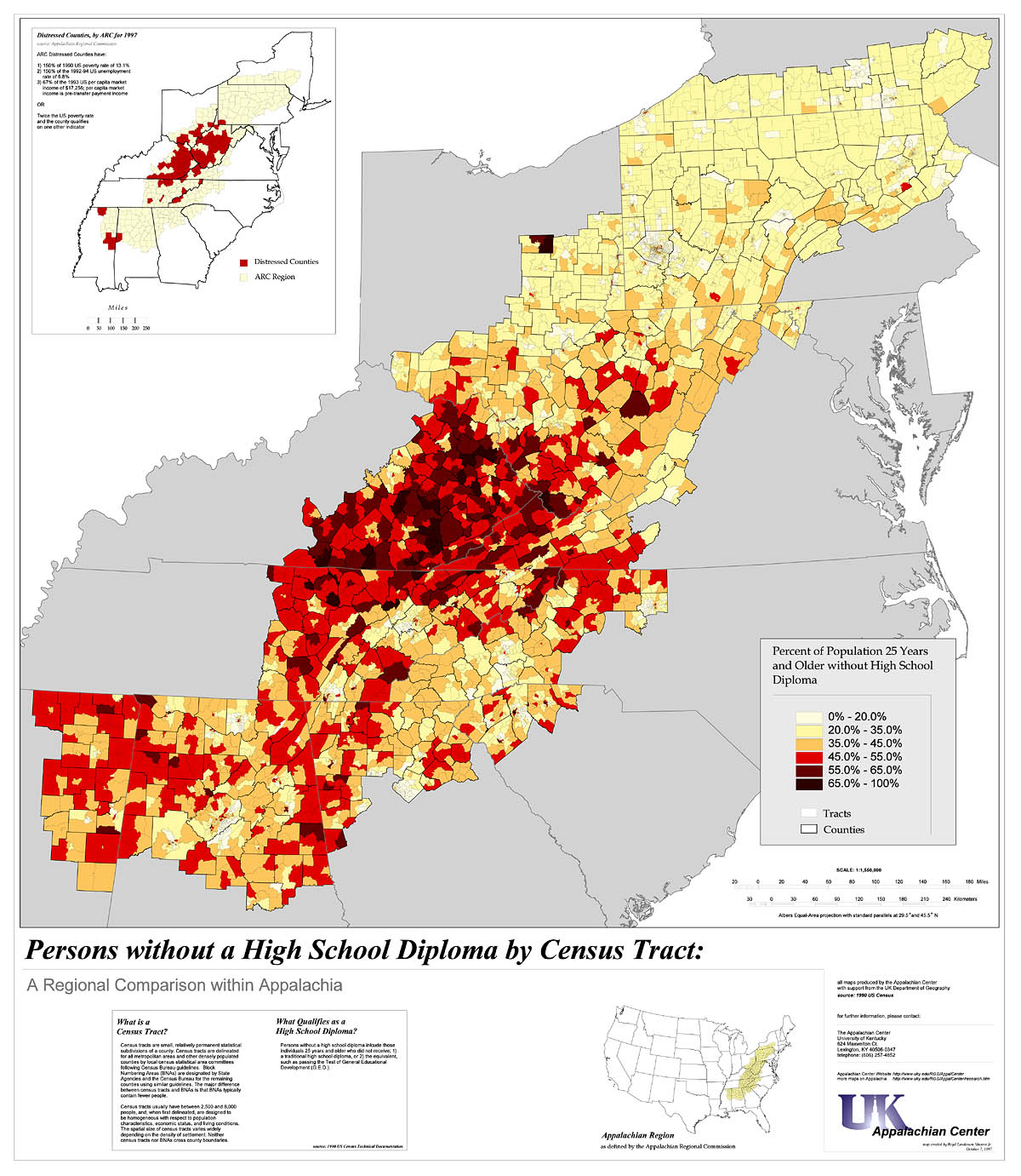 Melungeon Studies: Appalachian Region Maps
