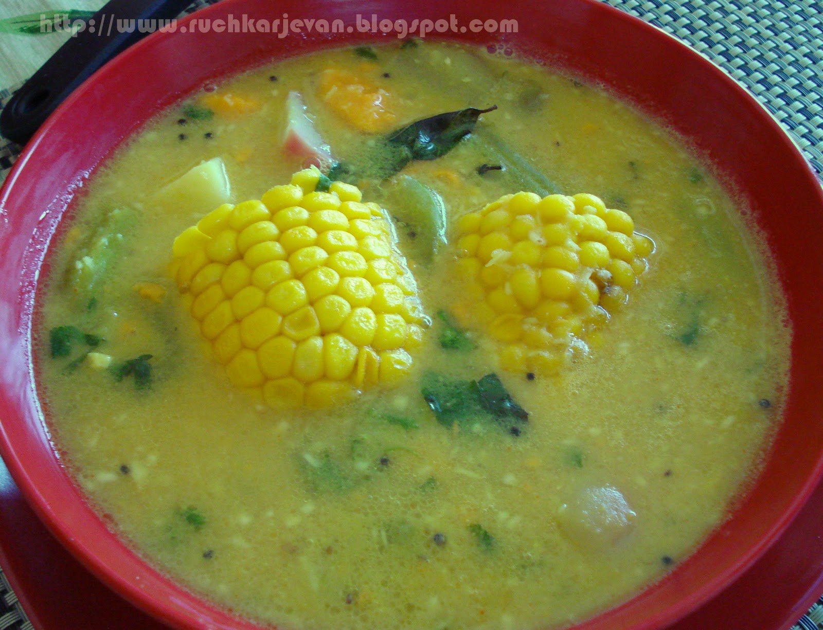 रुचकर जेवण: khatkhate - Mix Vegetables with Gravy