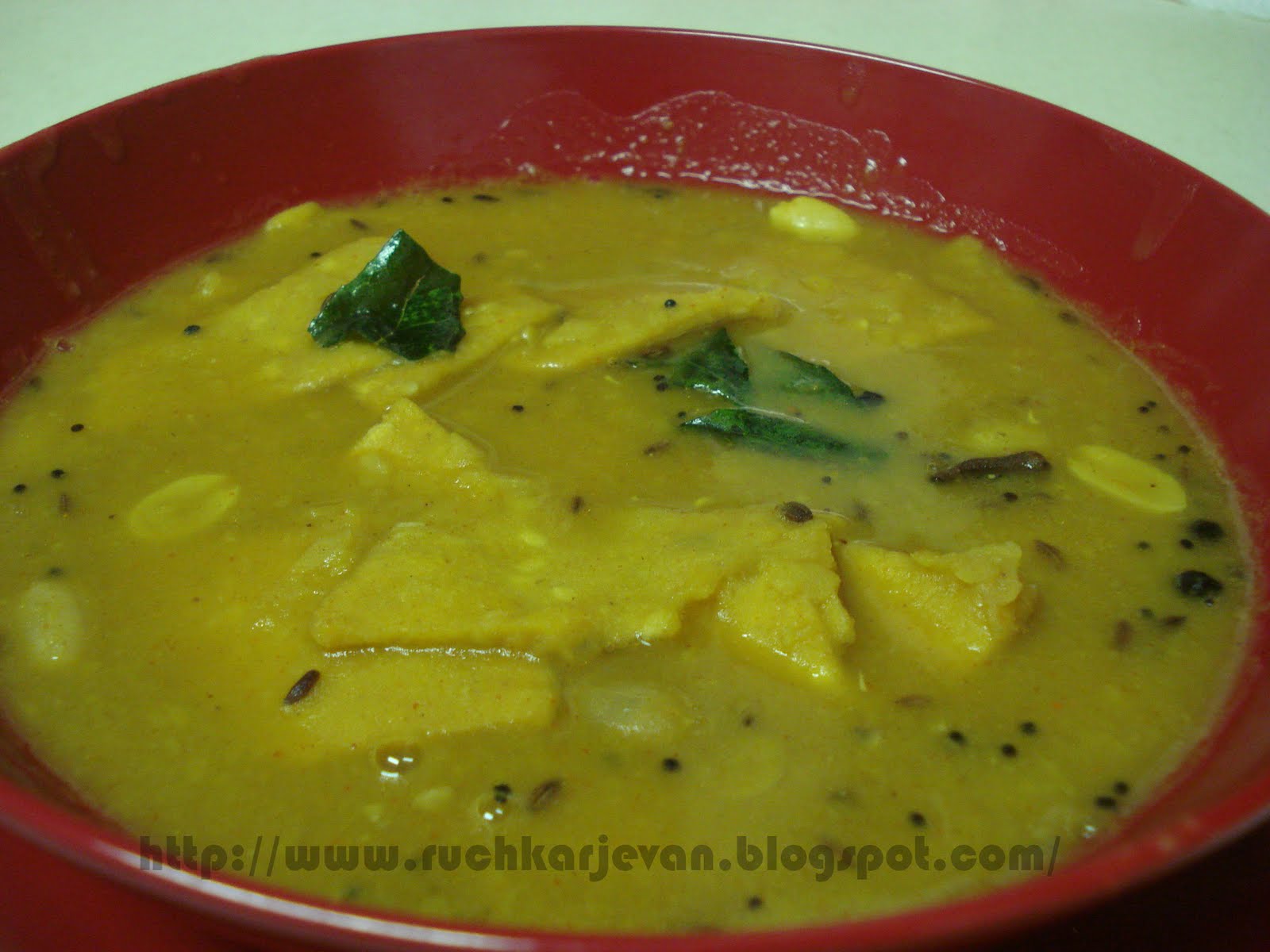 रुचकर जेवण: Dal Dhokli