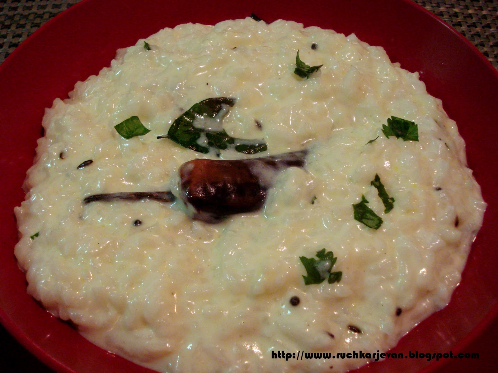 रुचकर जेवण: Dahi Butti / Curd Rice
