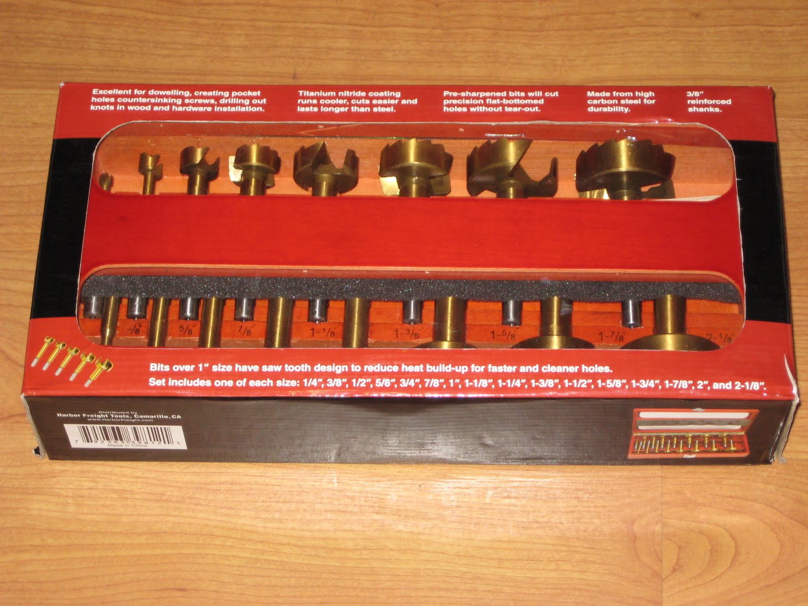 Walken's Ebay Pics: Drill Master 16-pc. Titanium Nitride Coated ...