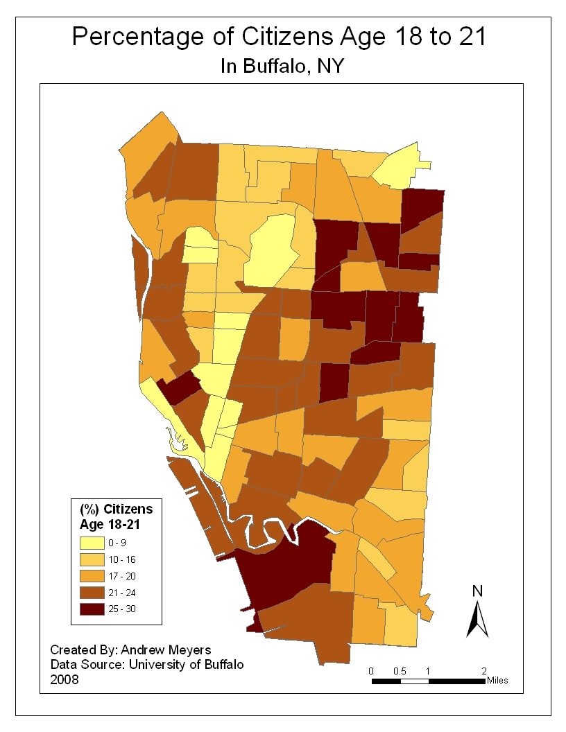Andrew's Maps: Quantitative Map