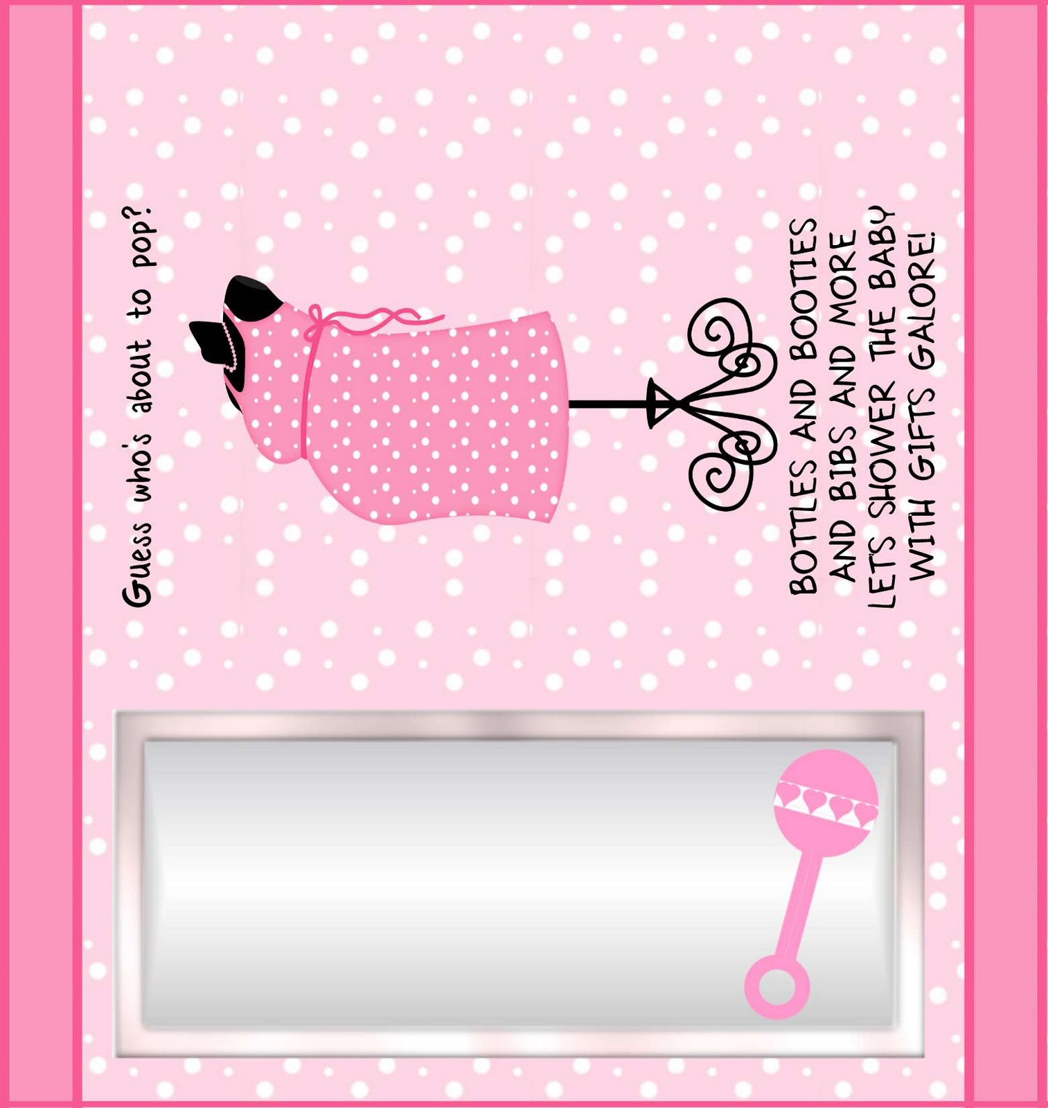 Wrapped For Life: Baby Shower Wrapper and Background