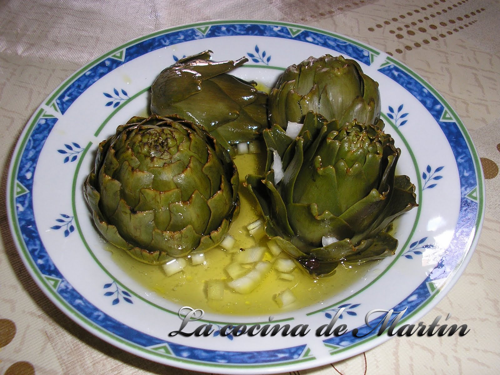 Recetas para no olvidar: ALCAUCILES