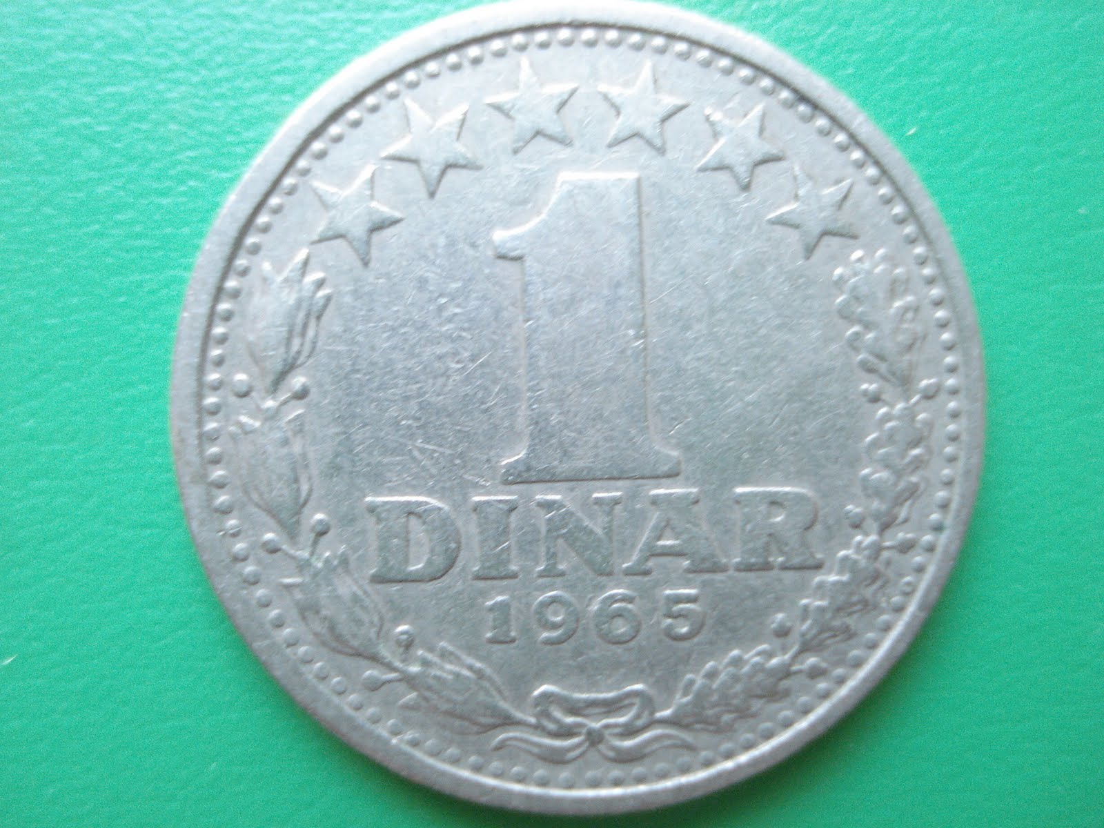 Bogdan's Numismatic Blog: 1 Dinar 1965