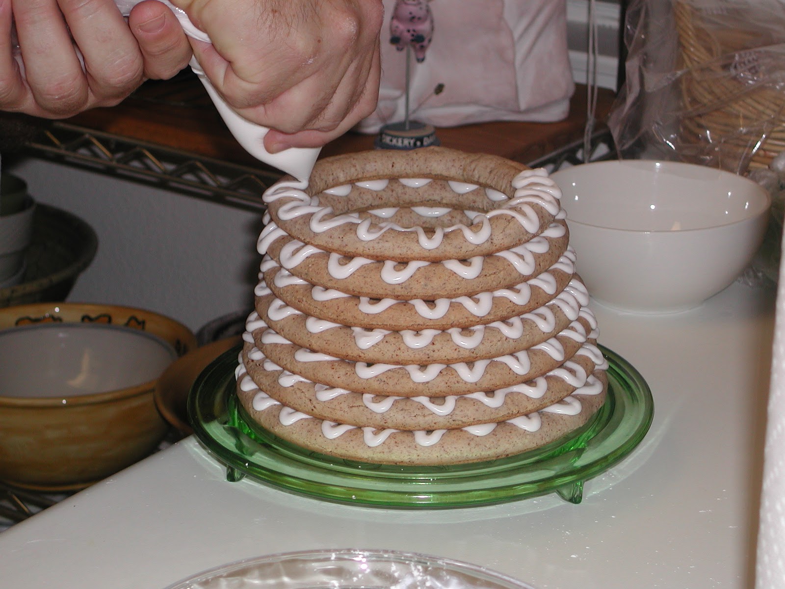 King Kong's Christmas Kransekake – Moving with Mitchell