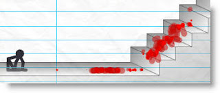 Flash Game Find: Ragdoll Stair Fall