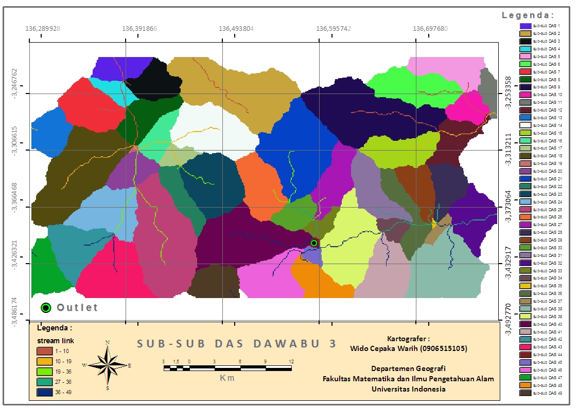 Peta Digital Daerah Aliran Sungai | Kelana