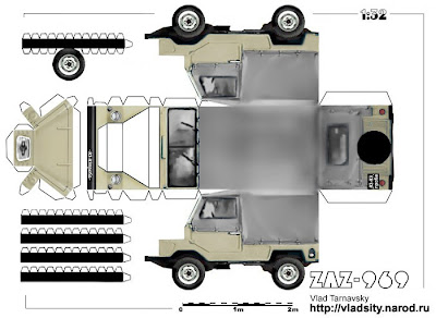Pen Drive - H:/ Henrique Witzler: Carrinhos de papel para montar - Lada