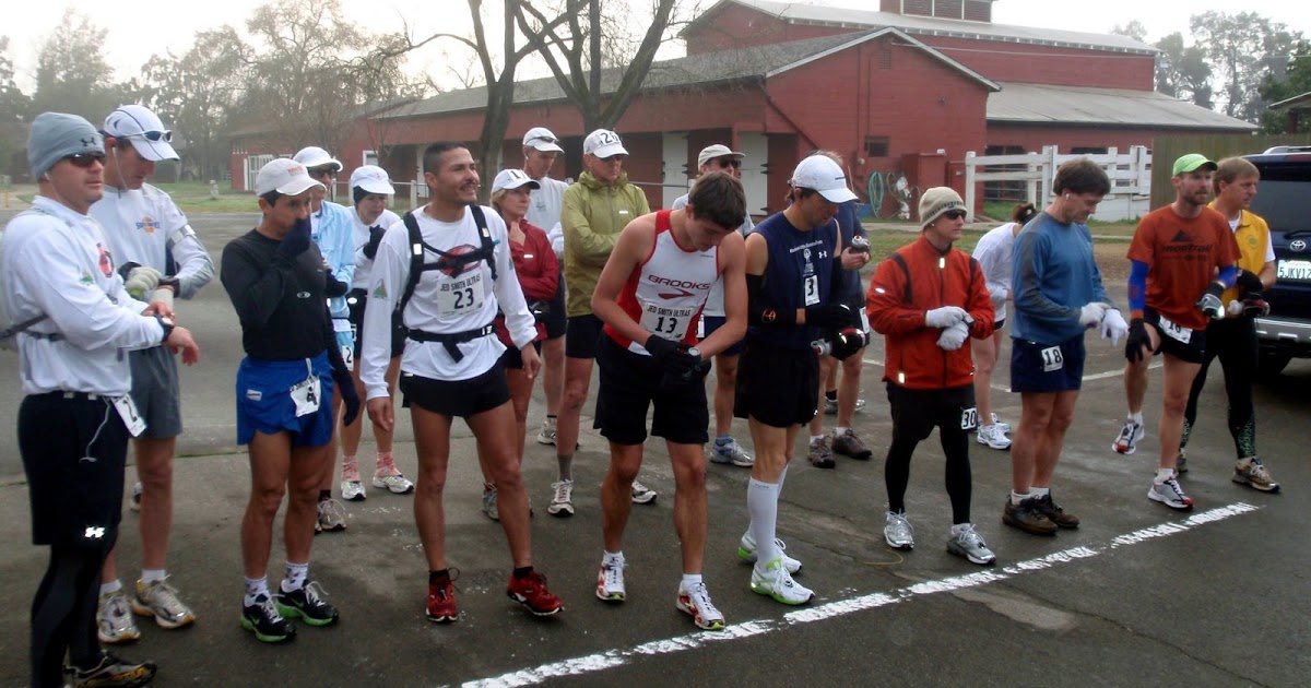 A Trail Runner's Blog: Kicking Off 2009 at the Jed Smith 50k
