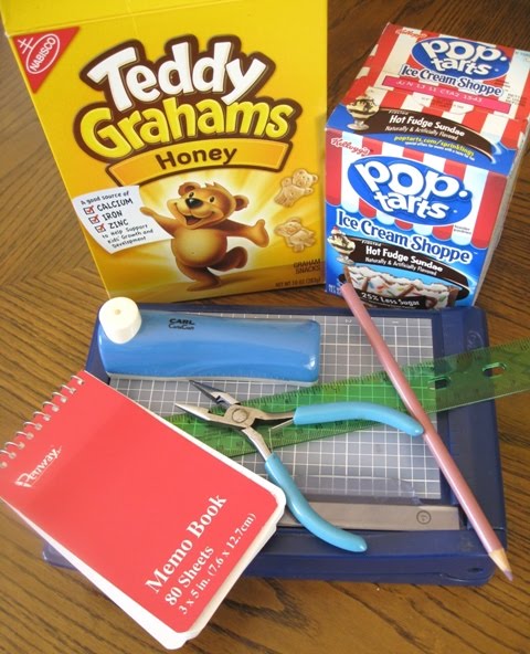 Someday Crafts: Back 2 School Cereal Box Notebooks