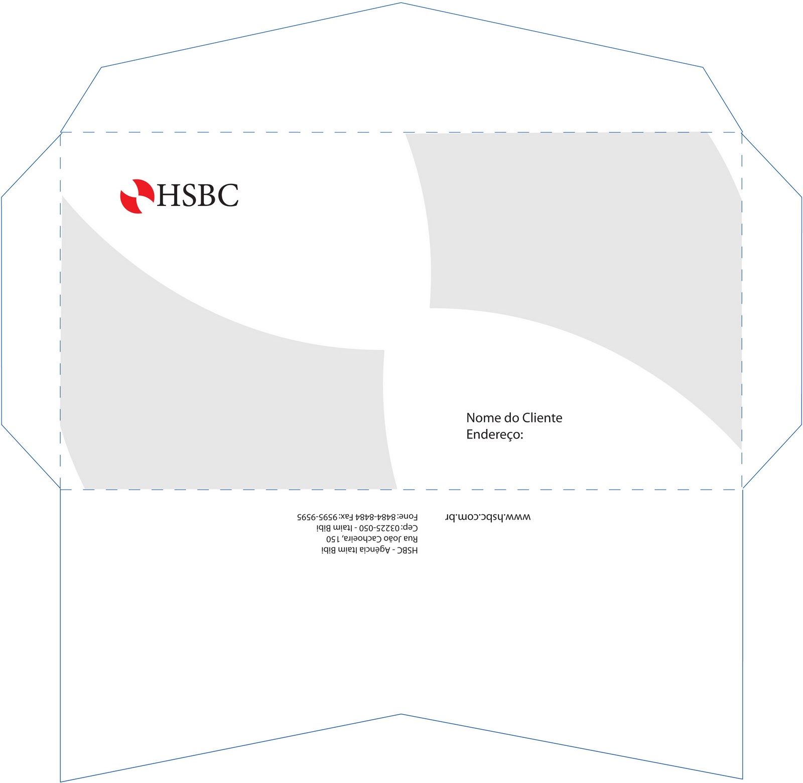 Bruno Pinheiro - Portfólio: Redefinição de Logo e Papelaria HSBC